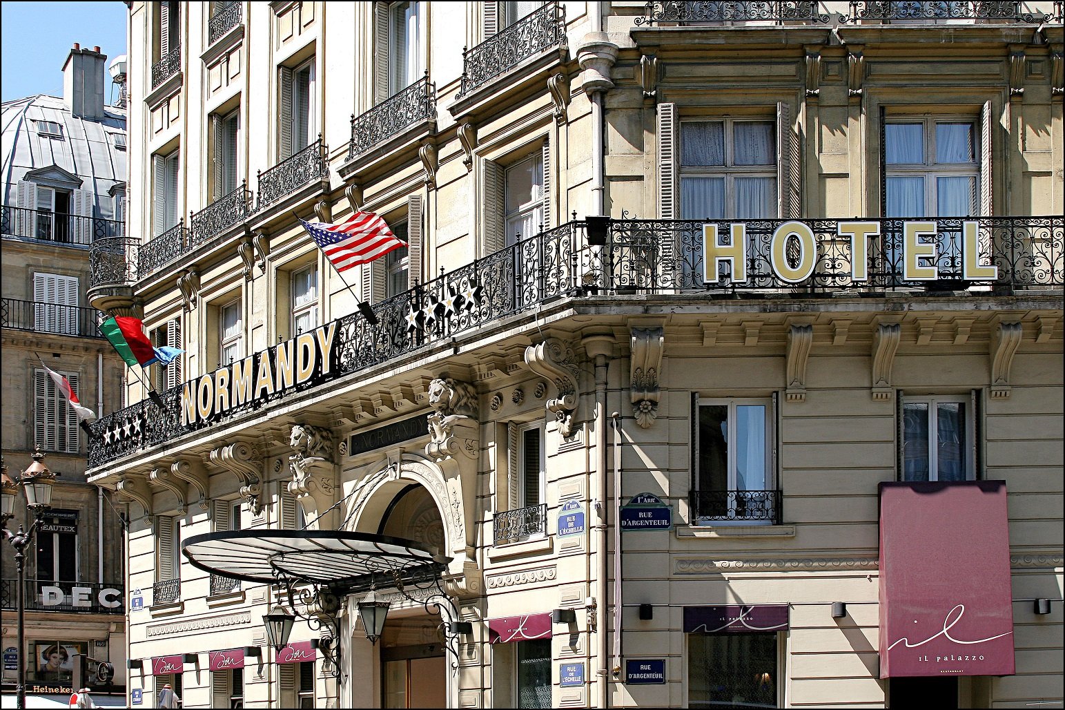 Normandy Hôtel Paris | Hôtel paris 75001 | Mentions légales